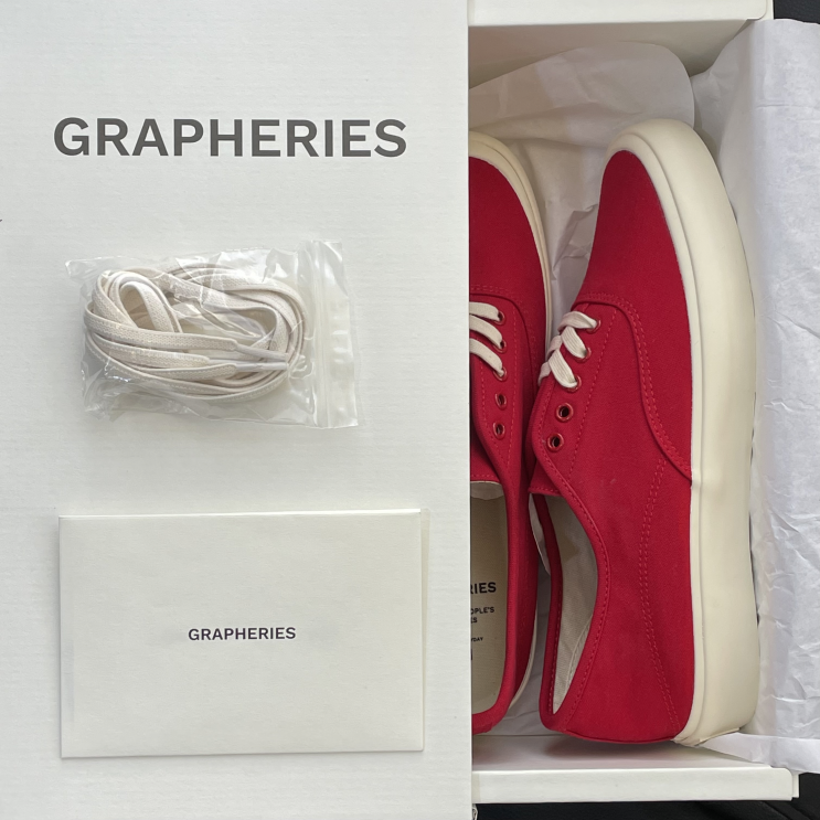 [그라퍼리즈] 아케이드슈즈 레드 (ARCADE SHOES - RED) - 내돈내산 : 네이버 블로그