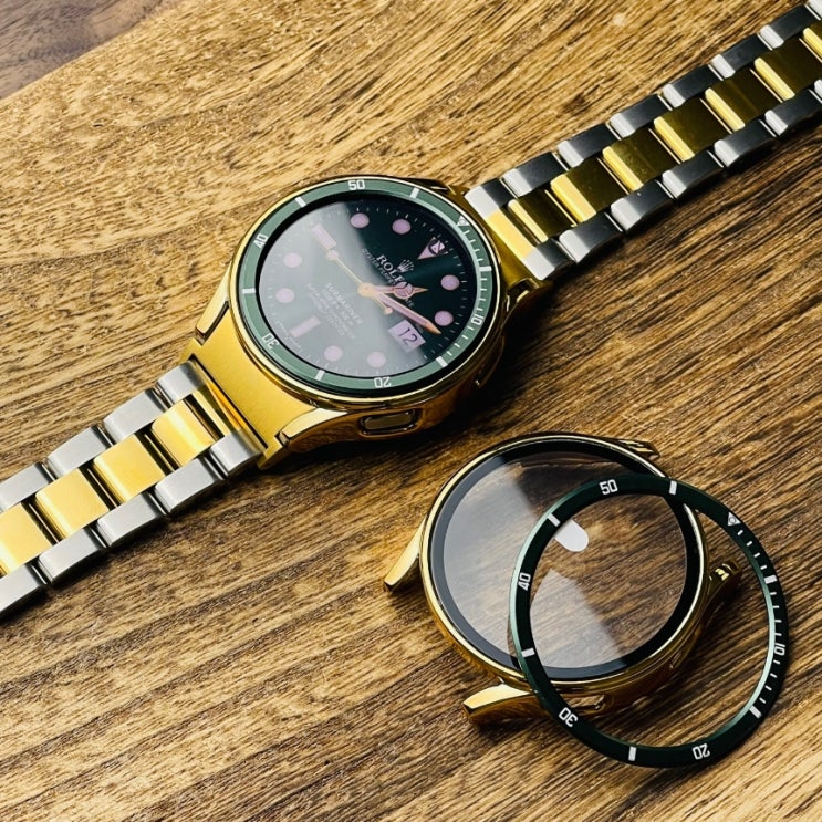 갤럭시워치 롤렉스 커스텀 해봤어요 : 네이버 블로그