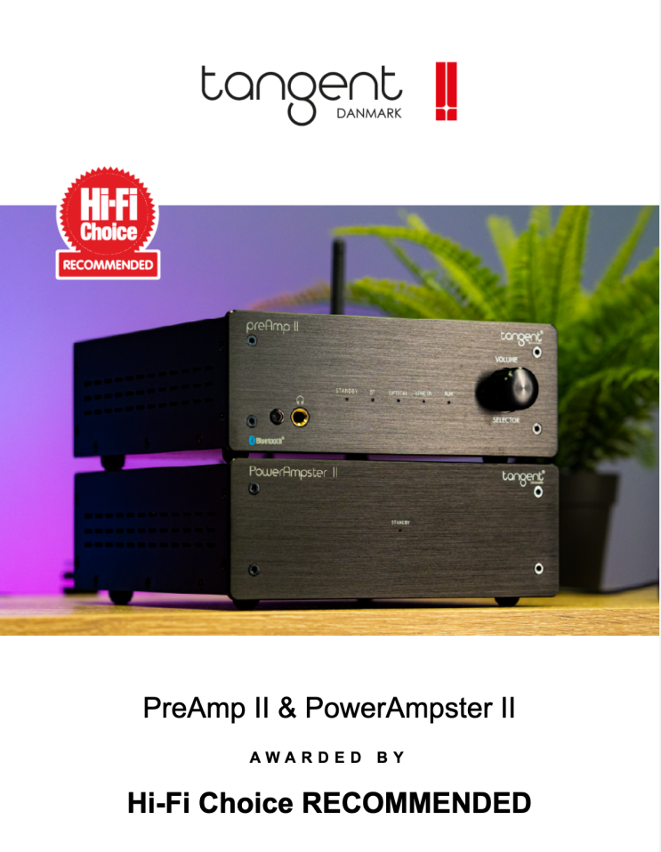 탄젠트오디오 앰프스터 프리 & 파워 하이파이 초이스 어워드 수상 ! Tangent Audio Ampster pre & power ...