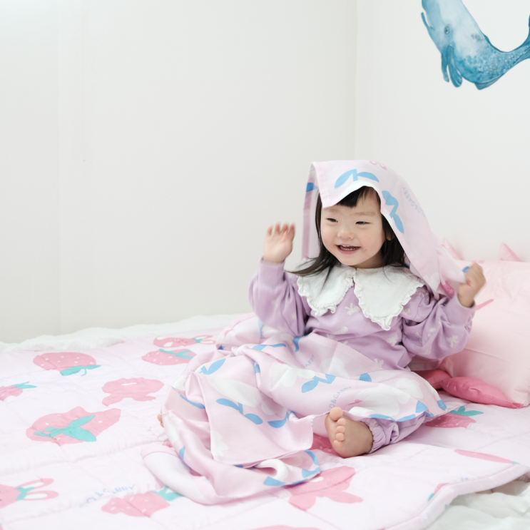 아기쿨매트 여름이불 준비는 밀로앤개비 아이스 에어매쉬 인견패드 블랭킷 네이버 블로그