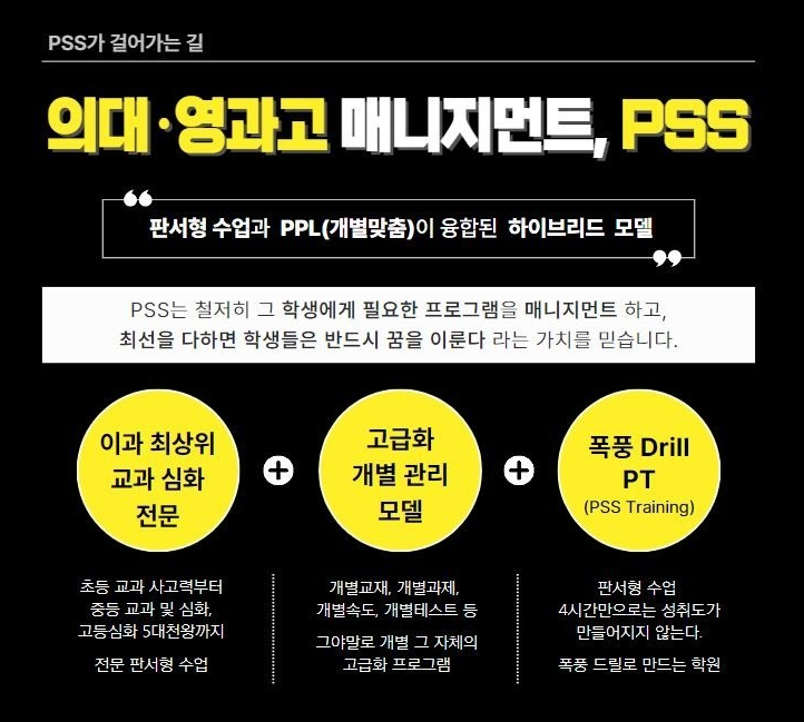 PSS를 의대 매니저먼트로 바꾼 이유,,, : 네이버 블로그