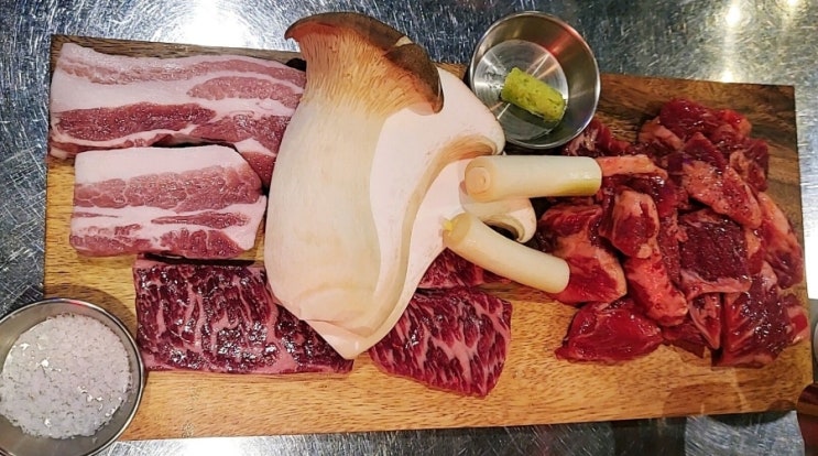 하남 식껍미사 숙성 생고기소고기돼지 고기특수부위 맛집삼겹살살치살돼지껍데기굽는법 네이버 블로그