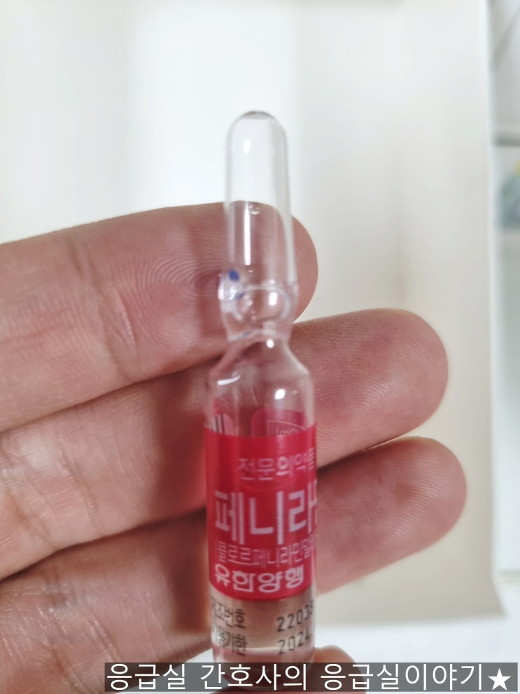 페니라민(Peniramine) 4mg/2ml : 네이버 블로그