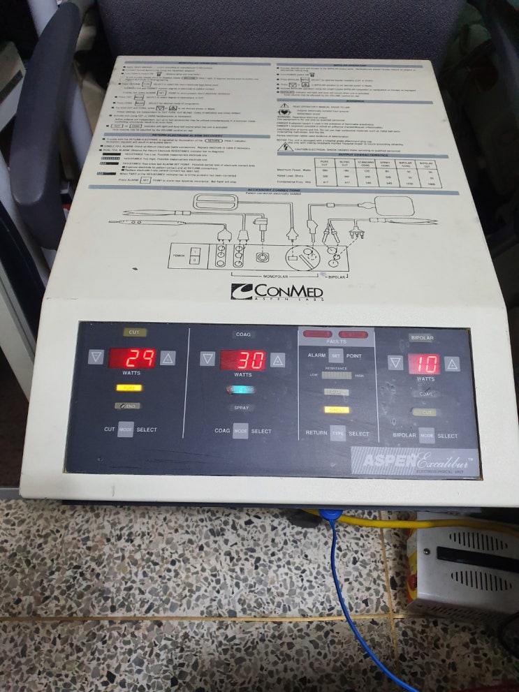 [중고 ] 콘메드보비,CONMED,SYSTEM 2450 : 네이버 블로그
