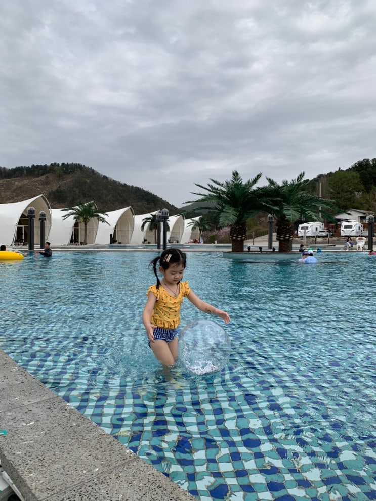 가평 신축 글램핑장‘ 트라움 풀빌라 글램핑and카라반으로 아이들과 함께 1박2일 여행 🌴 네이버 블로그