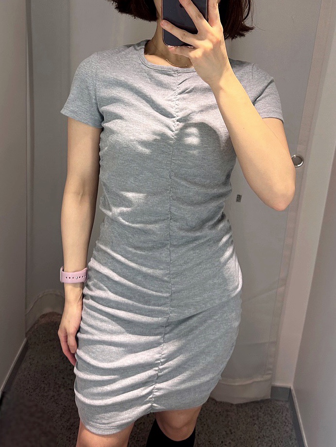 H&M 드레이프 원피스 미니 스타일리시하게 입어보자 : 네이버 블로그