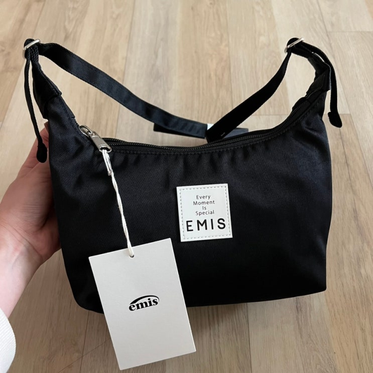 [가방] 20대 데일리가방 추천 emis - 22SS트윈백 블랙 색상 내돈내산 : 네이버 블로그