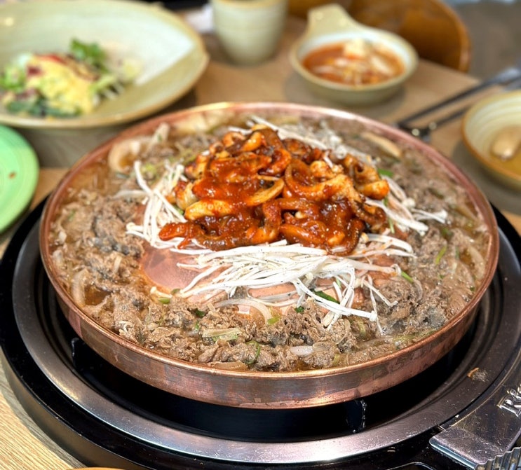 구월동 맛집 경성한우불고기 구월점 불고기랑 쭈꾸미 같이 먹으니 더 맛있네요 네이버 블로그