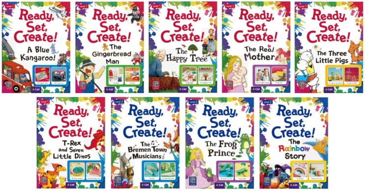 [교재소개] Ready, Set, Create! : 네이버 블로그