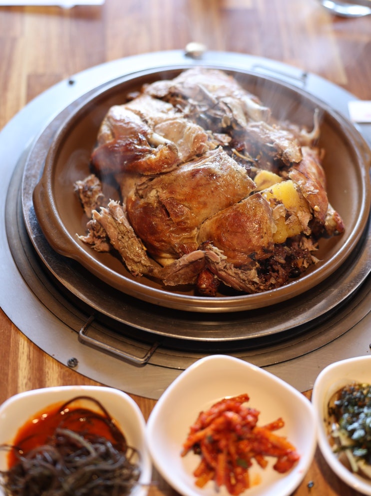 포천 맛집 기와골 오리진흙구이의 벌써 생각나는 오리고기 맛 네이버 블로그