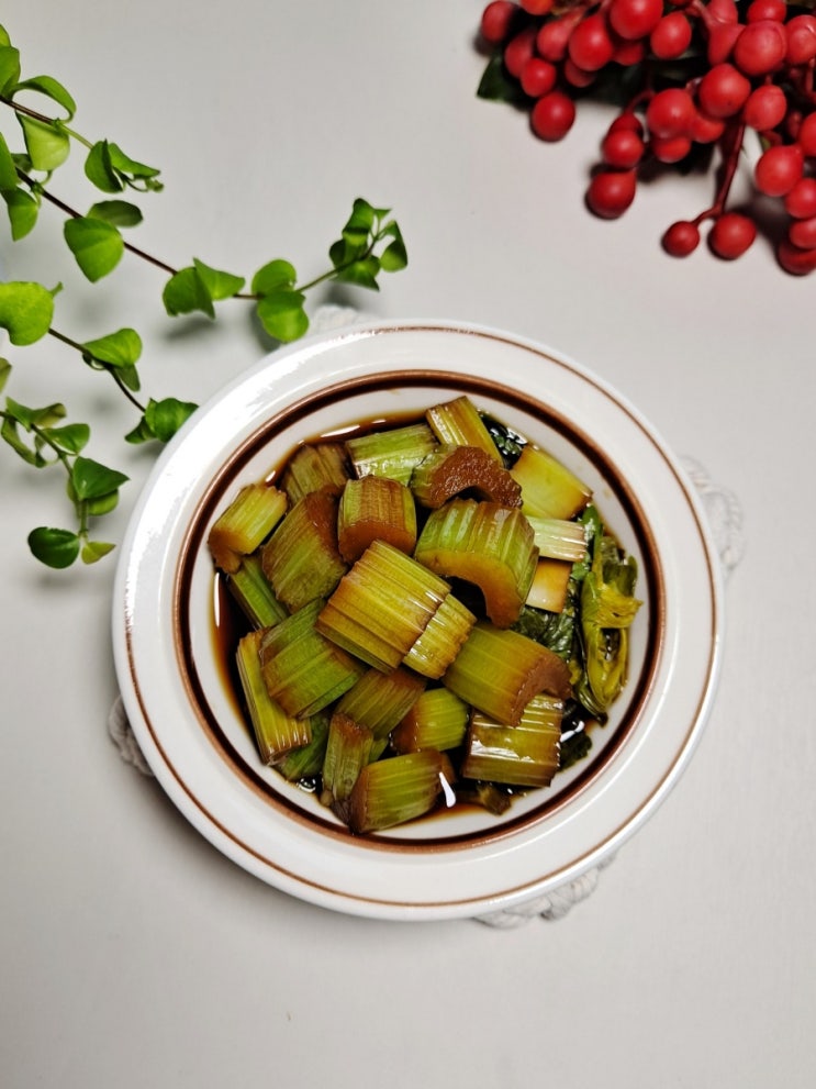 샐러리 장아찌 향이 좋은 샐러리 짱아찌 만드는 법 네이버 블로그