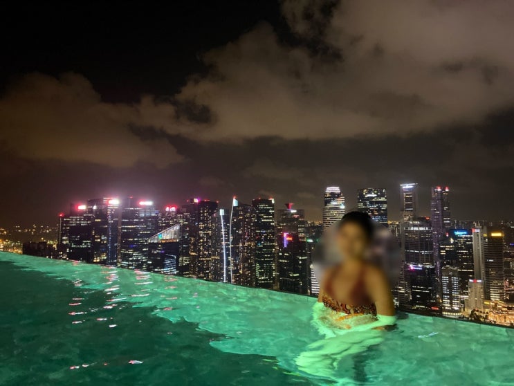 싱가포르 7박8일 신혼여행 2탄 마리나베이샌즈호텔 수영장 인피니티풀 후기 네이버 블로그