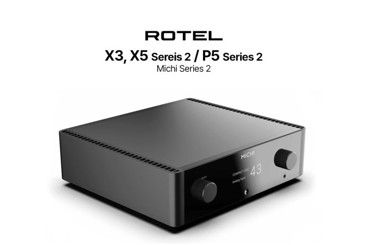로텔(Rotel) 미치 시리즈 2 X3, X5 인티앰프, P5 프리앰프 발매 : 네이버 블로그