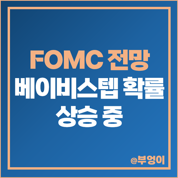 5월 미국 Fed Fomc 정례 회의 일정 및 전망 금통위 기준 금리 발표 이후 베이비스텝 인상 확률 예상 상승 중