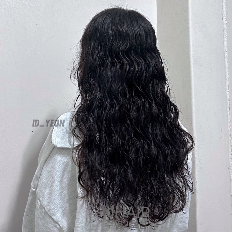 일산 미용실 손질 쉬운 머리 젤리 펌 레인 펌 2023트렌드 스타일 긴머리웨이브펌 펌 추천 네이버 블로그