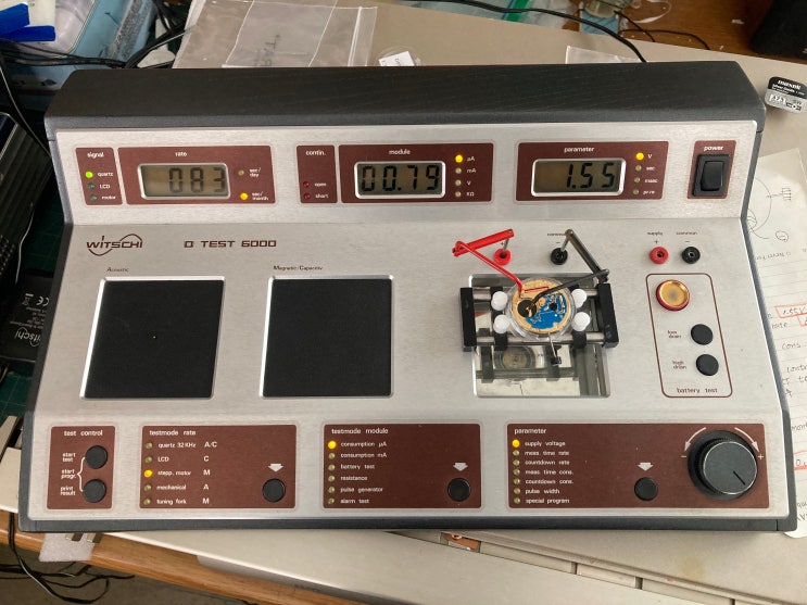 Witschi Q Test 6000 수리 : 네이버 블로그
