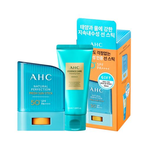 [내돈내산: PX 군마트 화장품 추천]AHC 프레쉬 선스틱 스페셜 세트 (+클렌징 폼 50g) |올리브영에도 판매 중| 자외선 차단|끈적임없는 뽀송하고 산뜻하게🌿 : 네이버 블로그