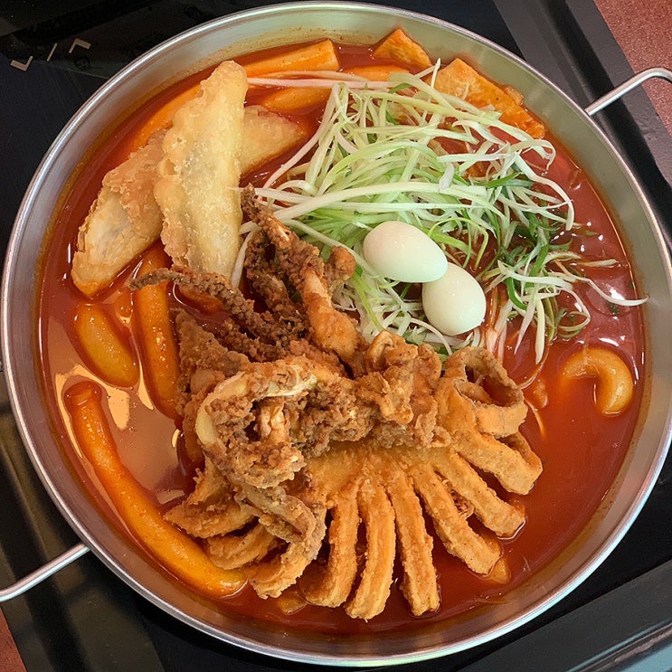 부천중동 청년다방 부천시청역점ㅣ통큰오짱 떡볶이 버터갈릭 감자튀김 후기 네이버 블로그