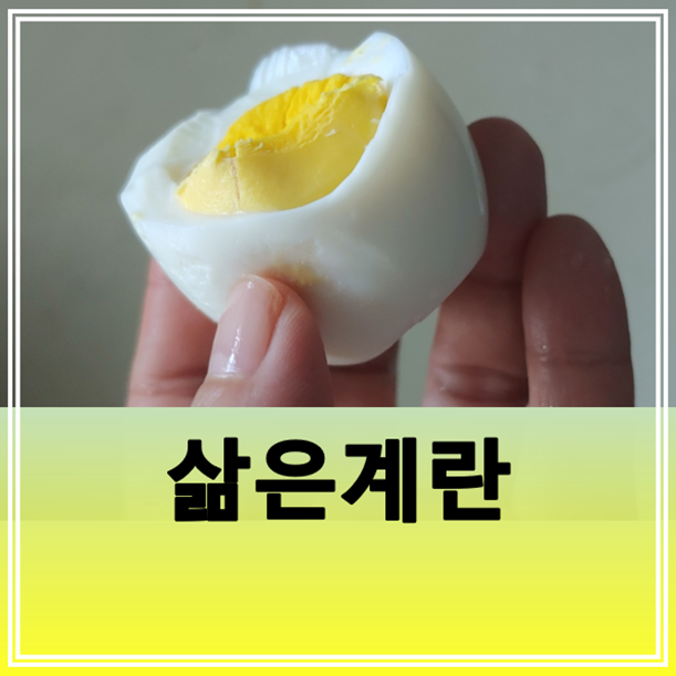 삶은계란 구운계란 달걀 1개 흰자 노른자 칼로리 영양성분 효능 단백질 함량 네이버 블로그
