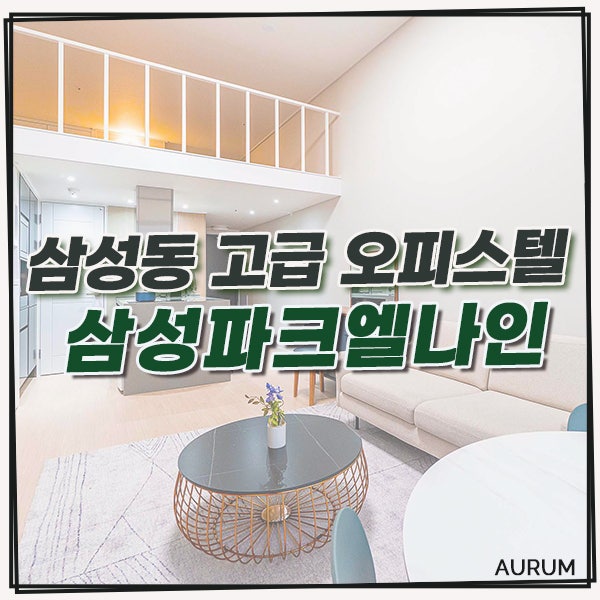 서울 오피스텔 월세로 단기 원룸을 구하신다면 삼성동 복층 오피스텔 풀옵션 삼성파크엘나인 네이버 블로그