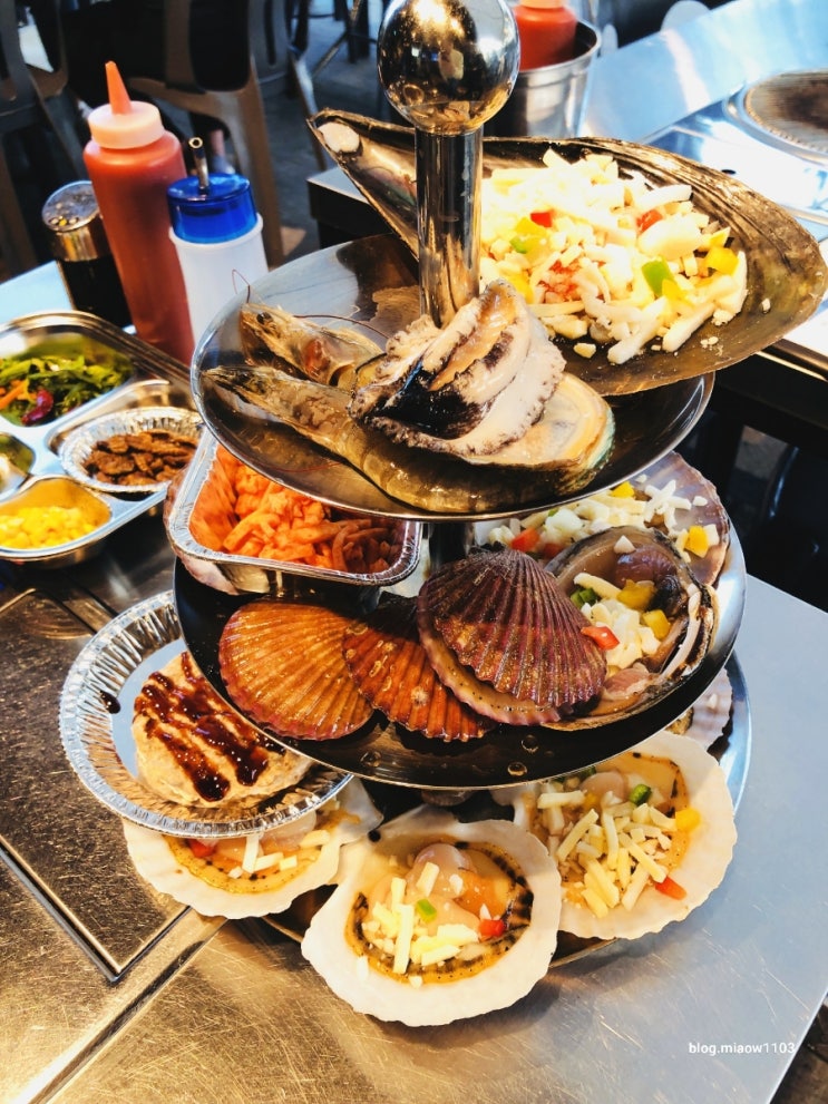 해운대 3단조개구이 조새호 (ft.해물라면) : 네이버 블로그