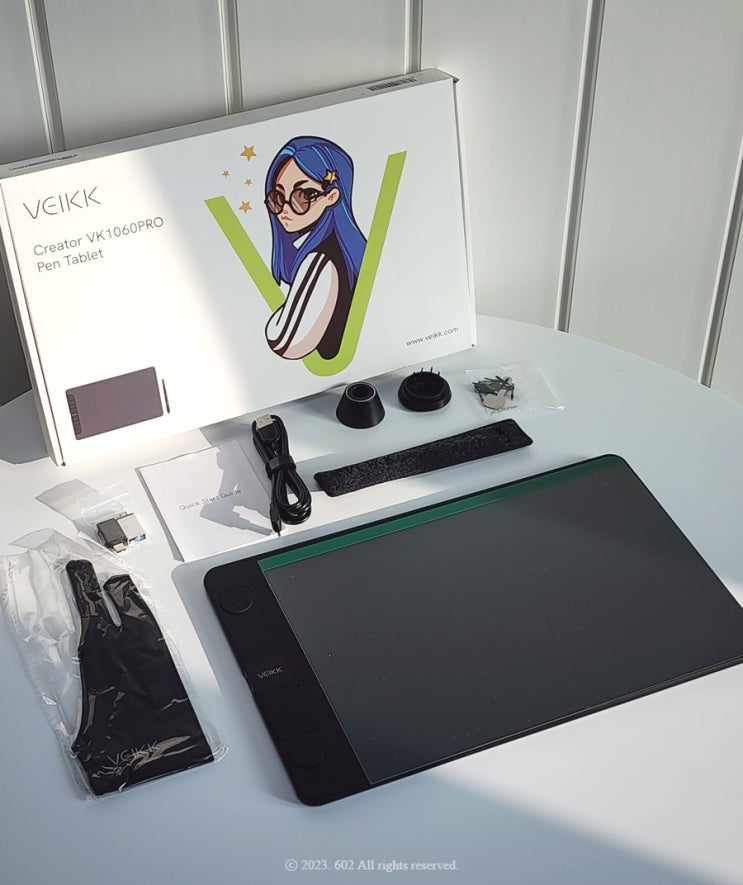 베이크코리아 VEIKK KOREA 판 타블렛 VK1060Pro 가성비 펜 타블렛 후기 : 네이버 블로그