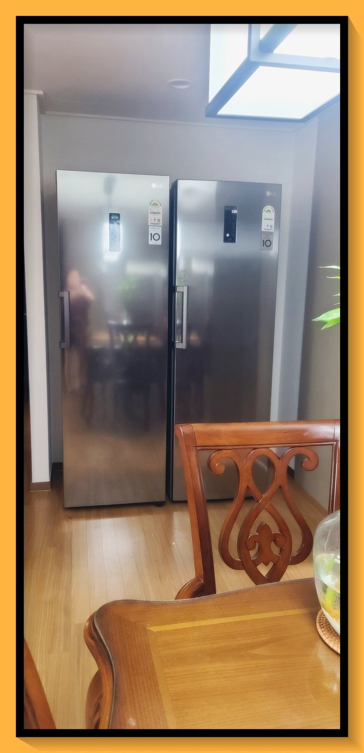 식재료 보관한 공간이 부족하다면? LG 컨버터블 R321S : 네이버 블로그