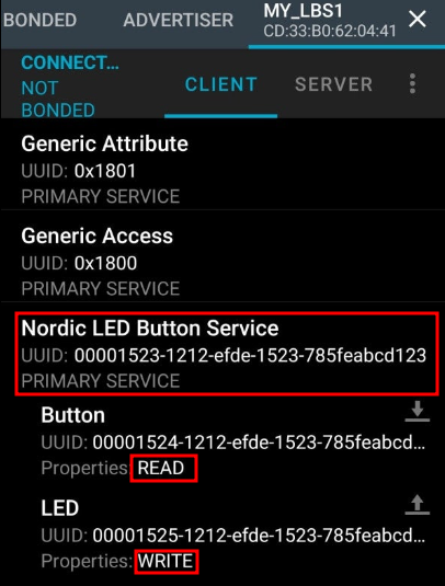 Bluetooth 따라하기 : Bluetooth LE Custom Service & Characteristic 생성하기 : 네이버 블로그