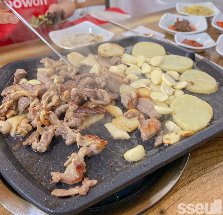 파주 행복한 통오리 가족모임 회식 하기 좋은 법원리 오리 구이 맛집 ️ 네이버 블로그