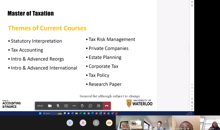 대학원 추천 Masters of Taxation -University of Waterloo : 네이버 블로그