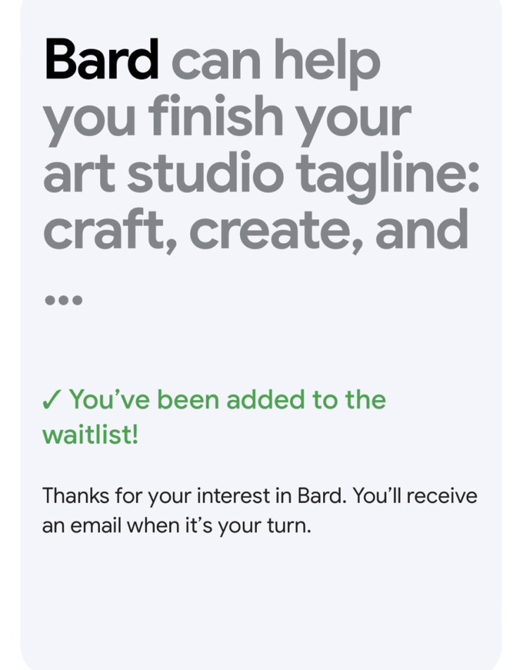 구글 AI 바드(Bard) 이용 신청하세요! : 네이버 블로그