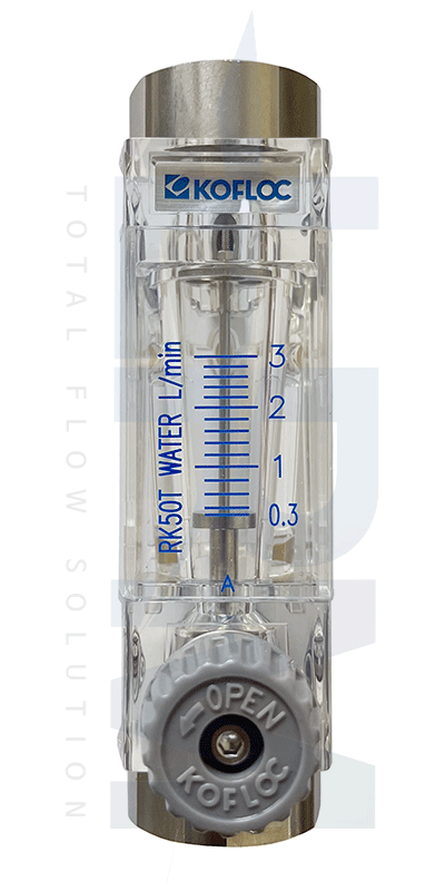KOFLOC (코플록) 대유량용 수지유량계 RK50T : 네이버 블로그