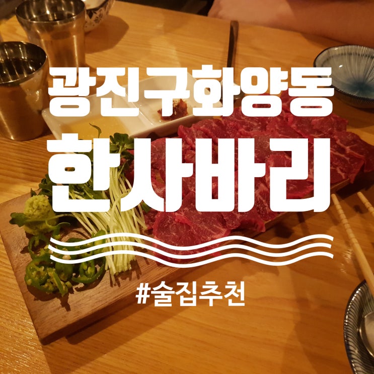 광진구 화양동 육회 맛집 한사바리 아는 사람만 아는 건대 세종대생의 숨은 맛집 네이버 블로그