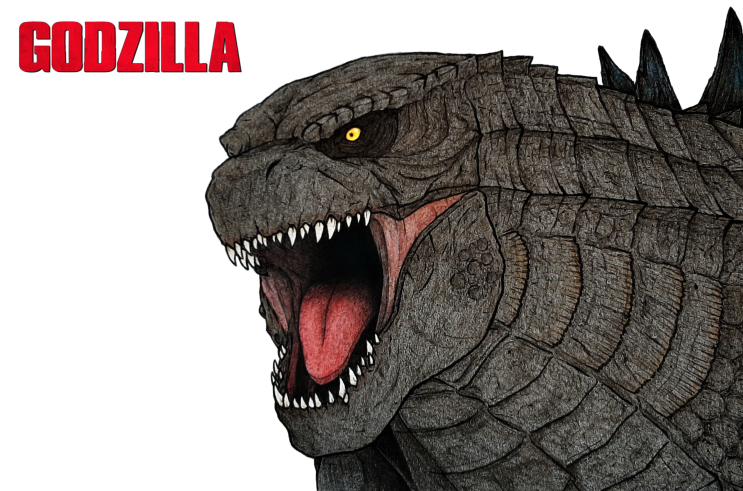 고질라 팬아트 : 네이버 블로그