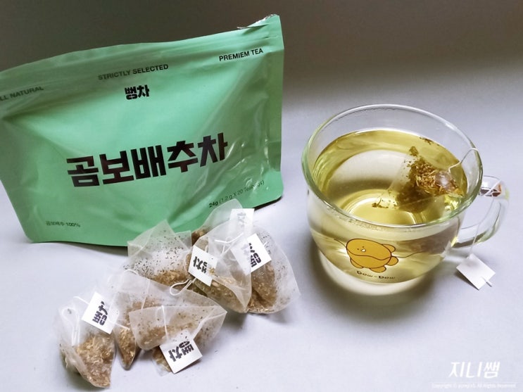 기관지에 좋은 곰보배추차 몸에좋은 건강차 카페인없는차 뻥차 네이버 블로그