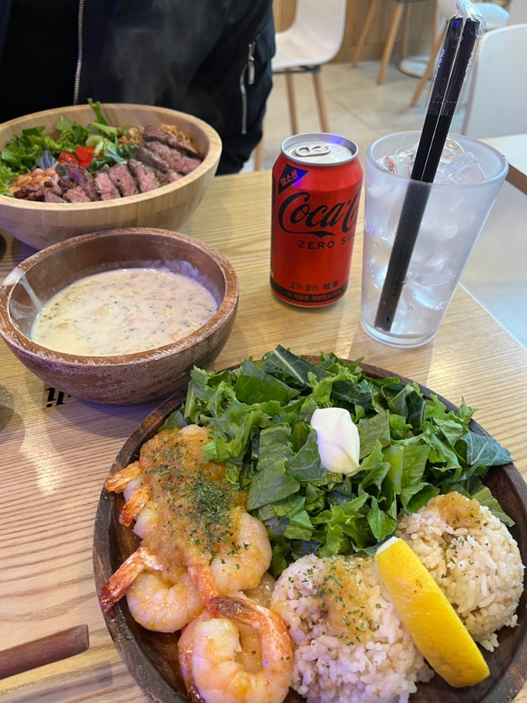 내 최애 포케 슬로우캘리slowcali 공덕역점 내돈내산 솔직후기스테이크슈림프공덕포케맛집추천 네이버 블로그