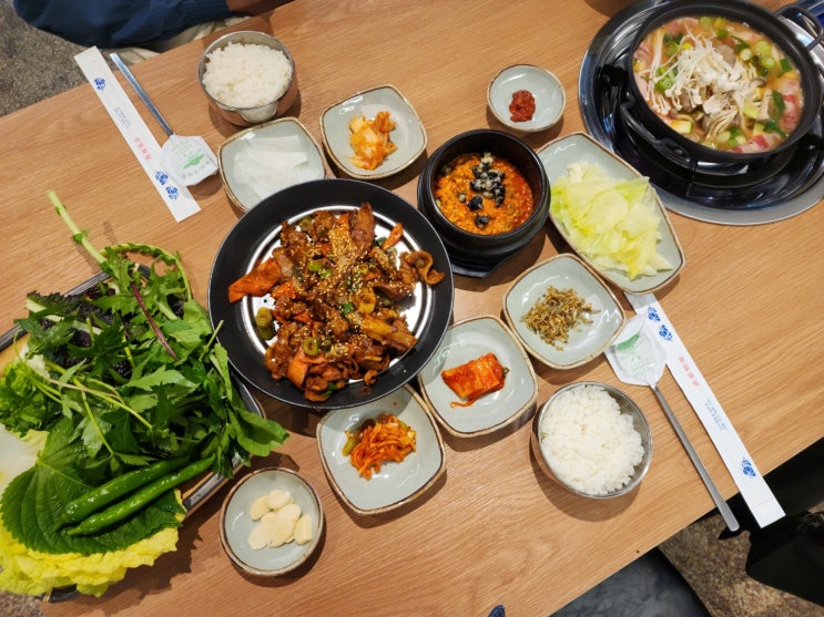 목포터미널 맛집 무한리필 쌈채소와 맛있는 두루치기가 있는 유달쌈밥 네이버 블로그
