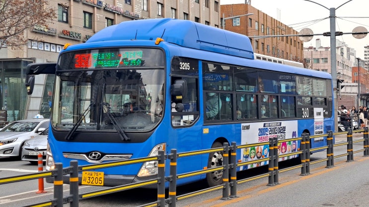 [한국brt] 360번 뉴 슈퍼 에어로시티 F/L 저상 개선형 18' (3205호) : 네이버 블로그