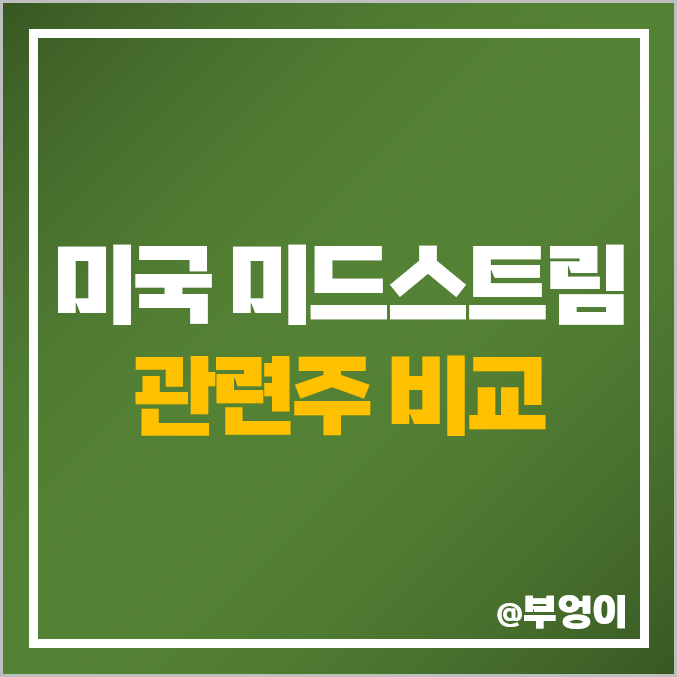 미국 미드스트림 관련주 비교 원유 및 천연 가스 Midstream 주식 주가 Per Pbr 배당금 시가총액 순위 네이버 블로그