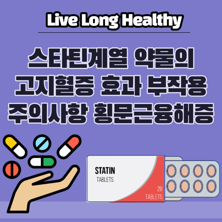 리피토 리피토플러스 등 스타틴 약물의 고지혈증 효과 부작용 복용시 주의사항 횡문근융해증 네이버 블로그