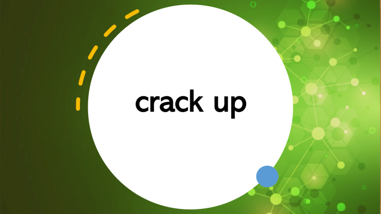 매일 영어 표현 crack up / all 주어 be cracked up to be : 네이버 블로그