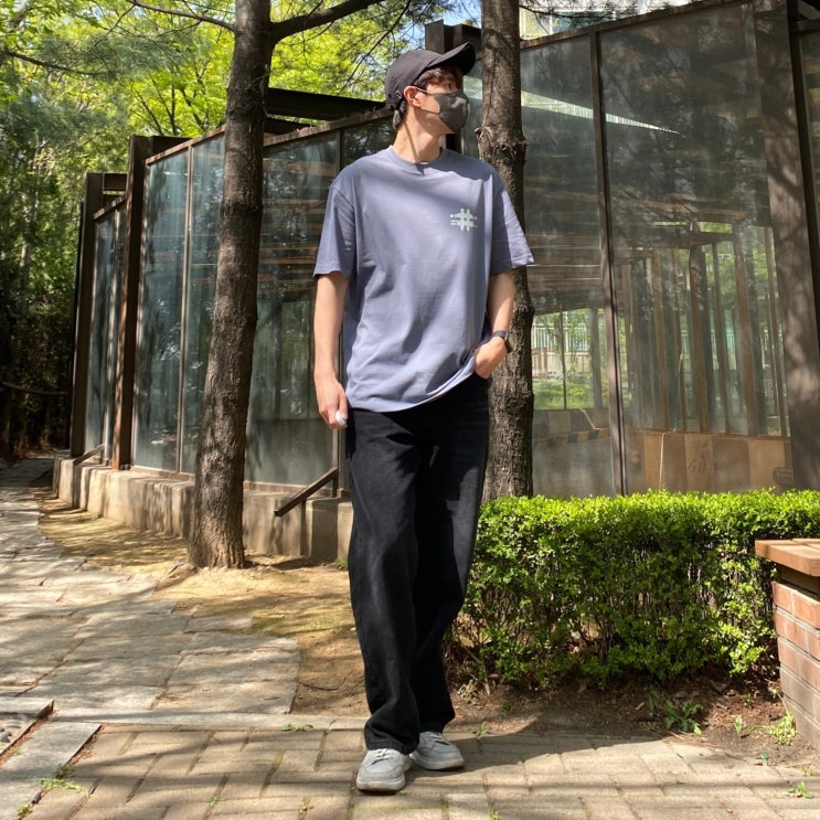 남자 그래픽 오버핏 반팔 티셔츠 여름코디 빈트릴 프린팅 커플티 스트릿하게 네이버 블로그