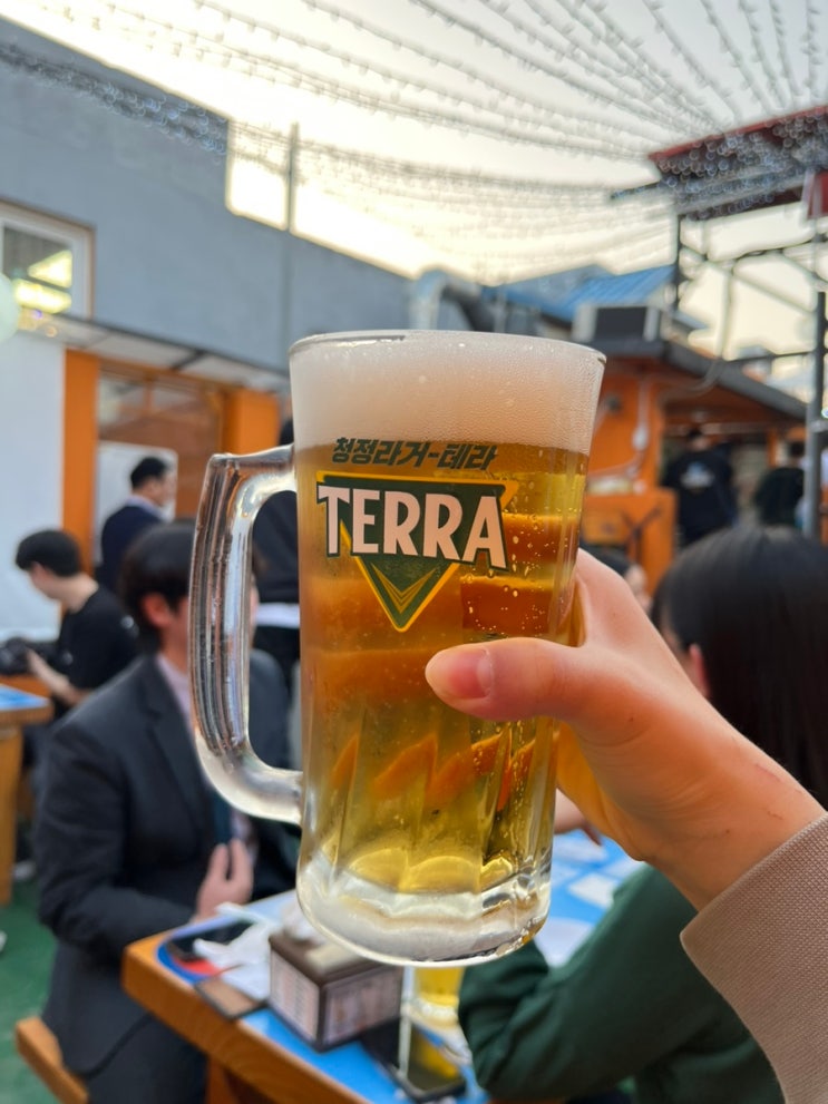 을지로 만선호프 힙지로 술집 추천 만선호프 루프탑 핫한 야장 힙지로 추천 네이버 블로그