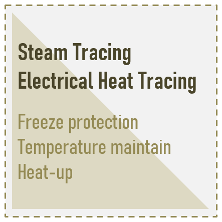 P&ID - Electrical Heat Tracing 및 Steam Tracing의 비교 [배관, 기계 보온] : 네이버 블로그