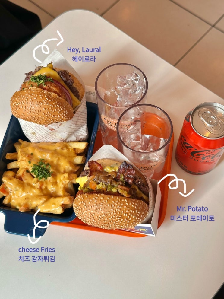 [망원동 맛집] 수제버거로 유명한 헤이로라 Hey, Laura : 네이버 블로그