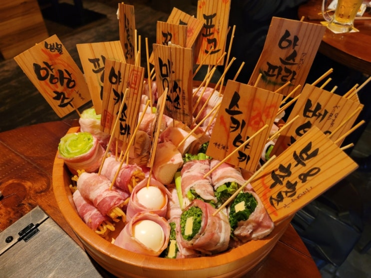 신사 맛집 꼬치구이와 맛있는 하이볼 한 잔할 수 있는 이자카야 일식 술집 야사이마끼 쿠이신보 네이버 블로그