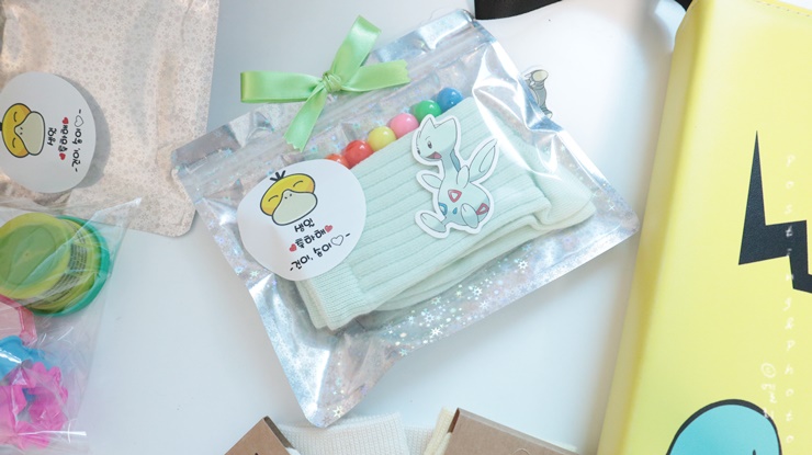 어린이집생일답례품 블루힐마켓 포켓몬 양말 구디백 유치원생일선물 겟 네이버 블로그