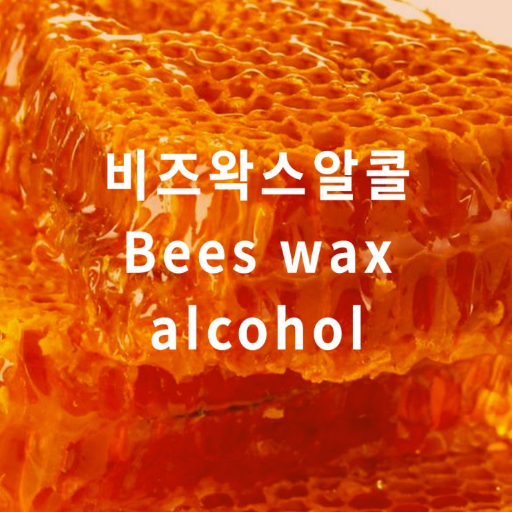 비즈왁스알콜 알코올 : 효능 효과 (bees wax alcohol) : 네이버 블로그