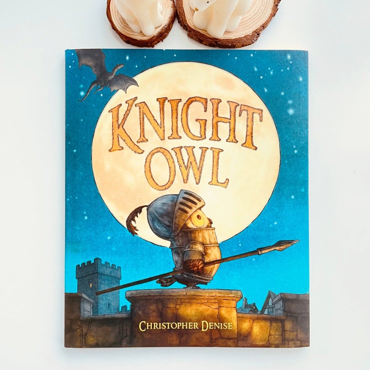 'Knight Owl' 2023년 칼데콧 수상작 편견에 맞선 부엉이 기사 영어 그림책 : 네이버 블로그