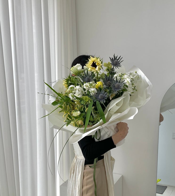 [광교꽃집] '반려화' 플라워리스 원데이클래스 : 네이버 블로그